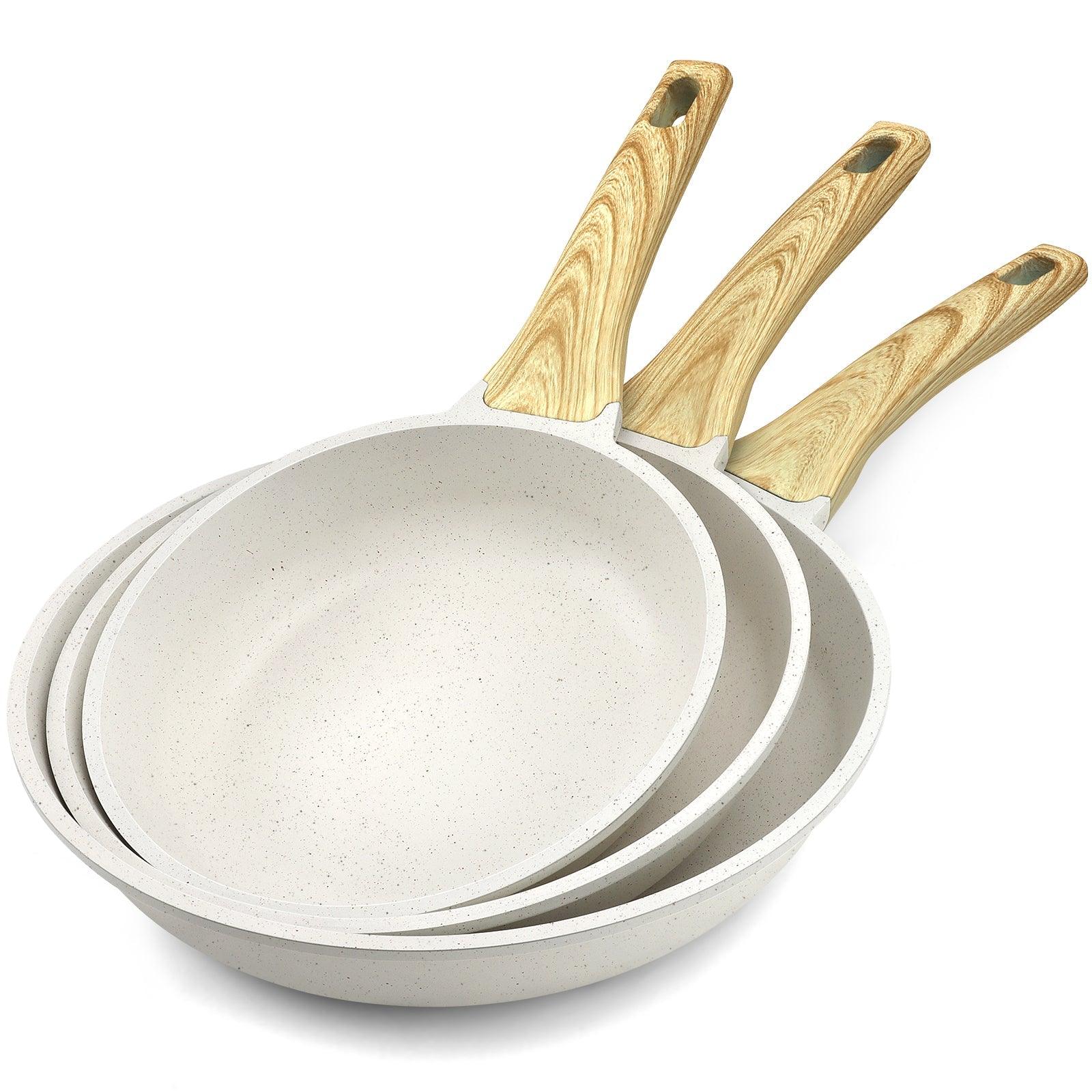 GiPP Granite Nonstick Frying Pan Set 8"/9.5"/11" - All Stovetops Compa